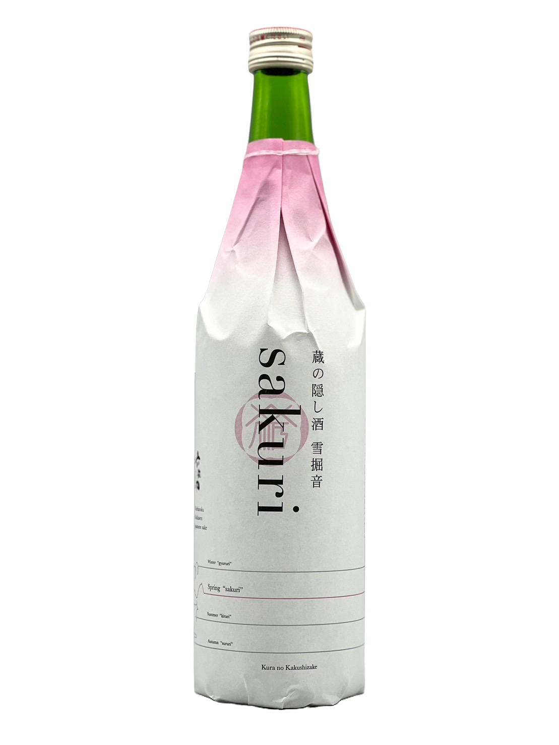 [Rokukasen] Hidden sake from the storehouse Junmai Ginjo Sakuri ...